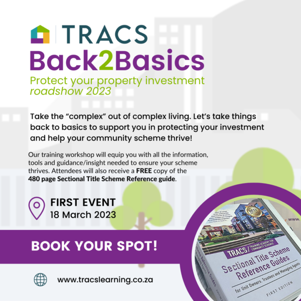 TRACS Events - TRACS - Training academy for Community Schemes
